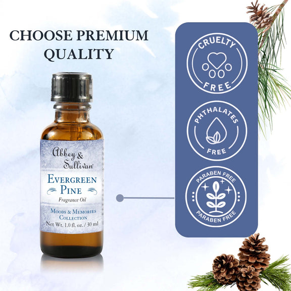 Premium Fragrance Oil - Evergreen Pine – Abbey & Sullivan